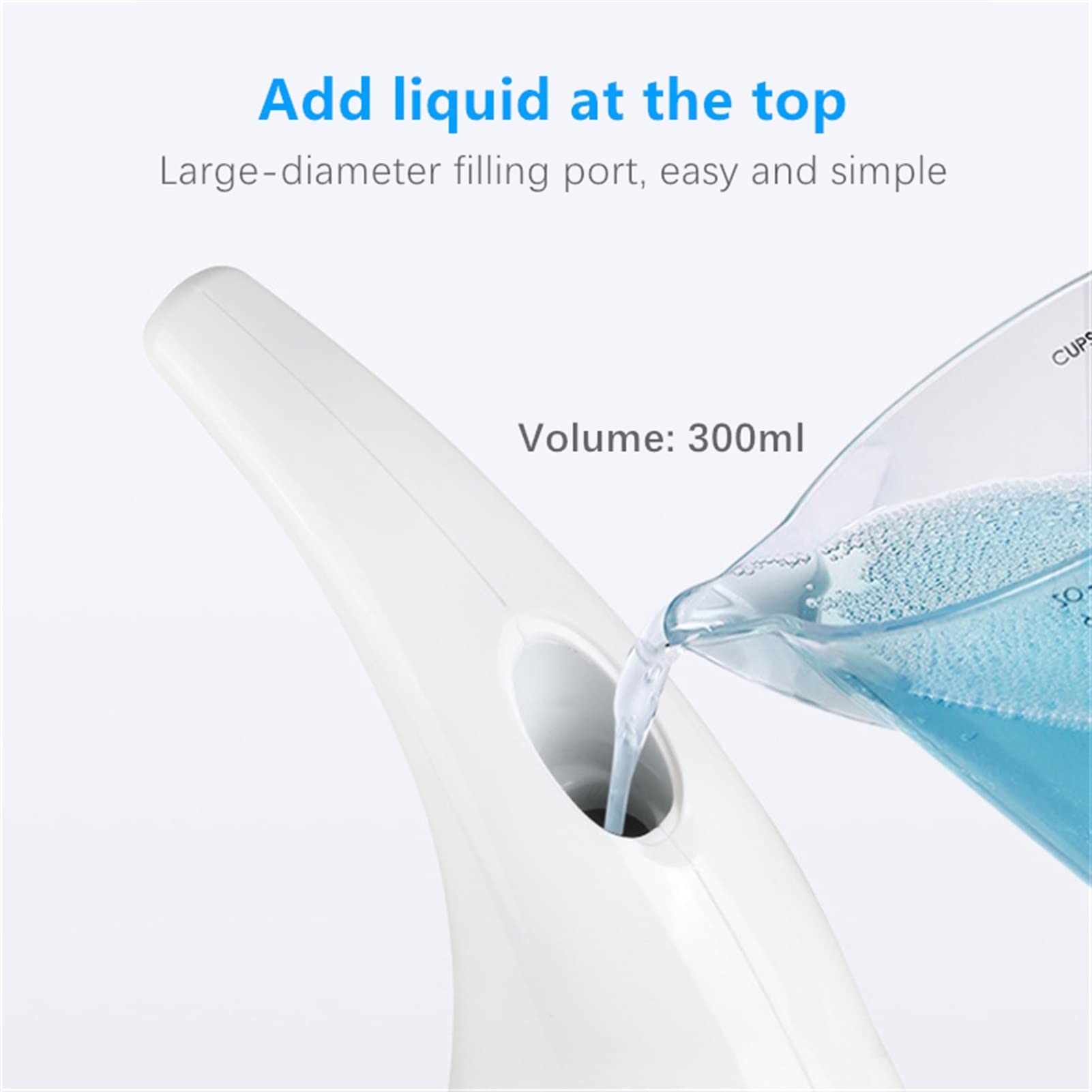Soap Dispenser Bathroom 300ML Soap Dispenser Automatic Liquid Soap Dispenser Infrared Smart Sensor Kitchen Touchless Foam Shampoo Dispensers Bathroom Soap Dispenser (Color : E)