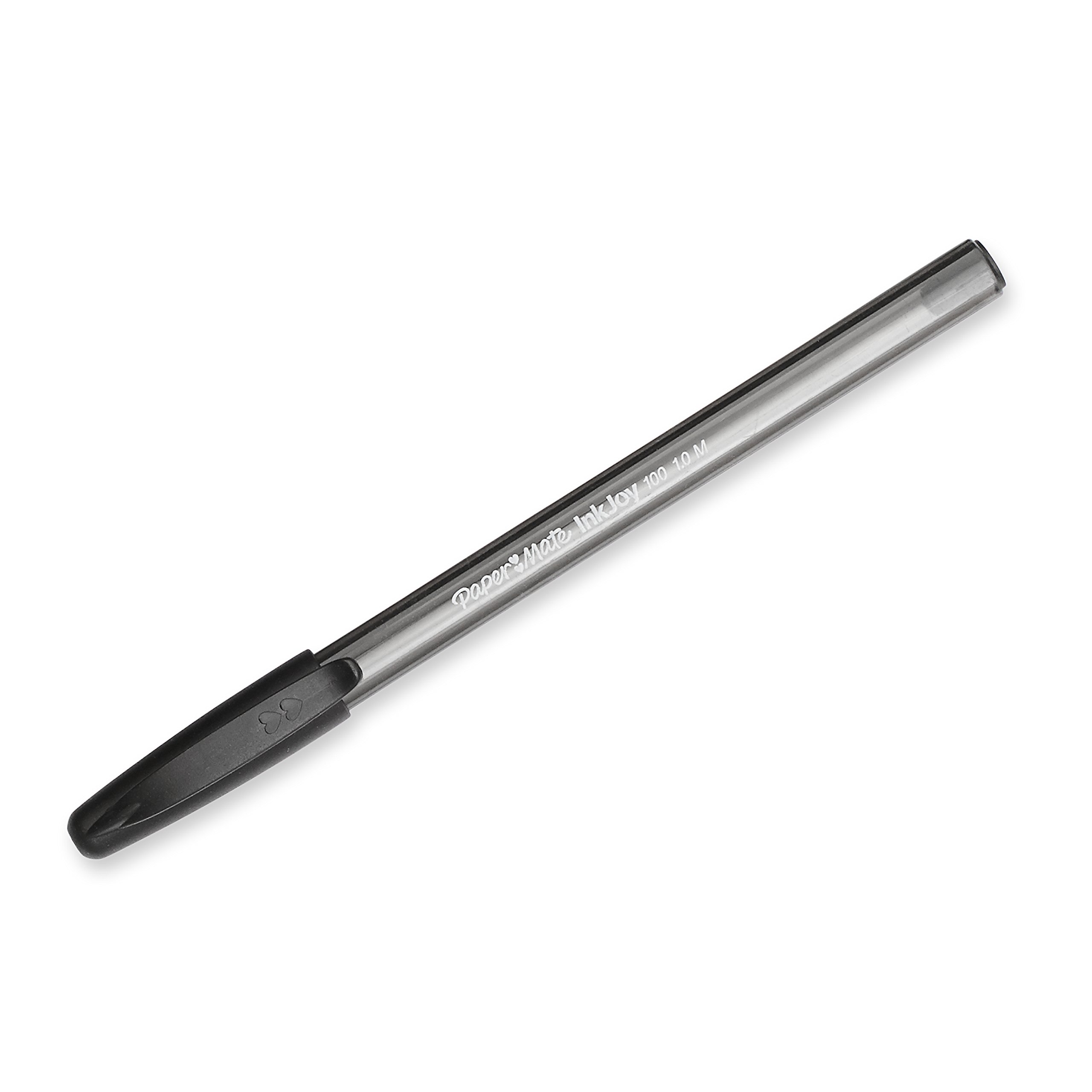 Paper Mate InkJoy 100ST Ballpoint Pens, Medium Point, Black, 8 Pack (1945928)