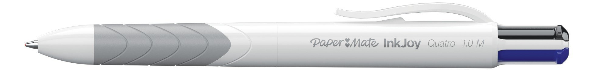 Paper Mate InkJoy Quatro Retractable Ballpoint Pens, Medium Point, Business Ink Colors, Box of 12 (1951358)