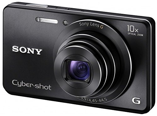 Sony Cyber-shot DSC-W690 16.1 MP Digital Camera with 10x Optical Zoom and 3.0-inch LCD (Black) (2012 Model)