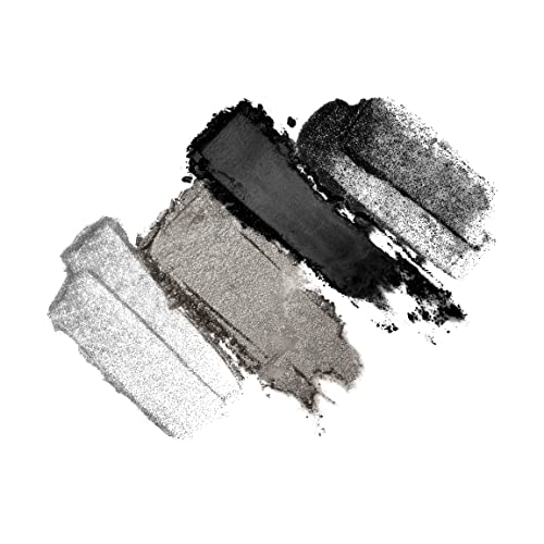 wet n wild Fantasy Makers Pigment Eyeshadow Palette, Metallic Shimmer Eye Makeup, Black Out