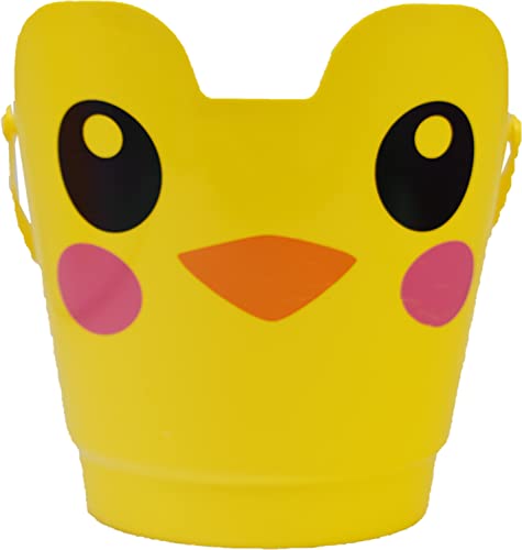 Set of 5 Assorted Animal Themed Easter Baskets - 6.25" Tall x 7.25 Wide - Great for Egg Hunts, Treat Baskets, Photo Props, and So Much More! (Set of 5)