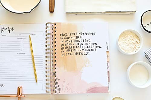 Paper Peony Press The Keepsake Recipe Book: A Blank Recipe Notebook To Write In Your Own Recipes & Create Your Own Cookbook Journal (Spiral-Bound Premium Hardcover Edition)