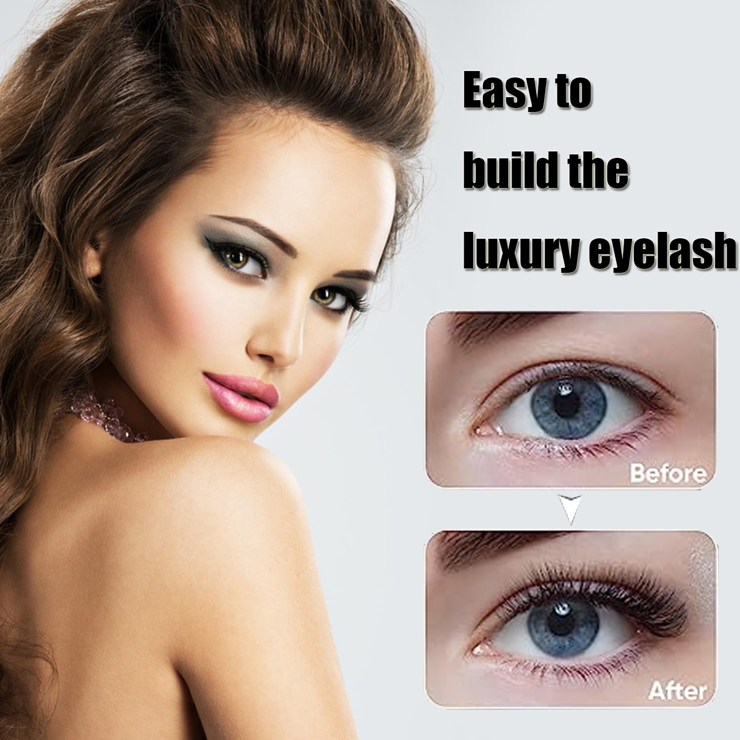Self Adhesive Eyelashes - 3 Pairs Reusable False Eyelashes Non-Slip Waterproof Fake Eyelashes Natural Look,No Glue Eyelashes 3 Different Types Natural Look