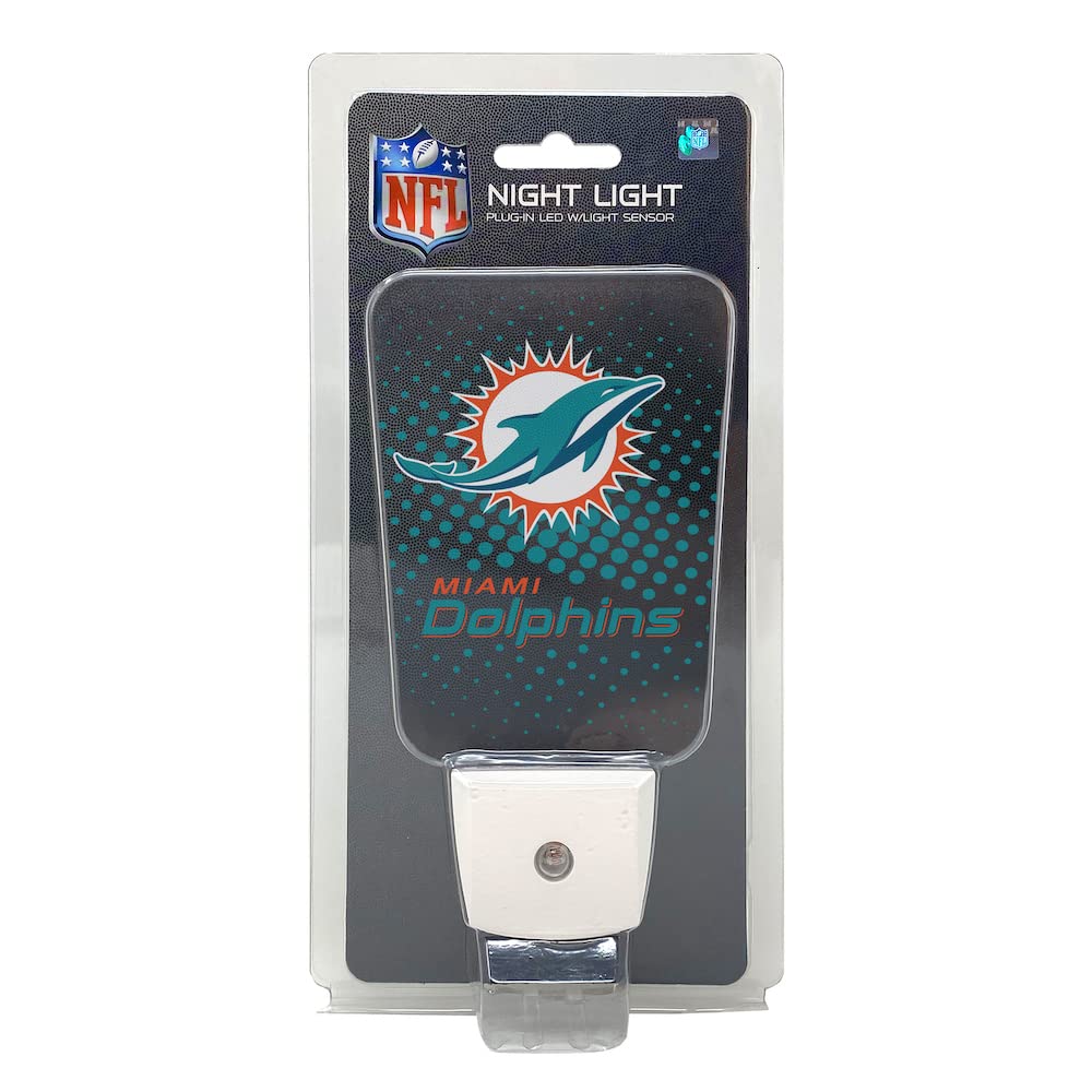Party Animal NFL Miami Dolphins Team Night Light