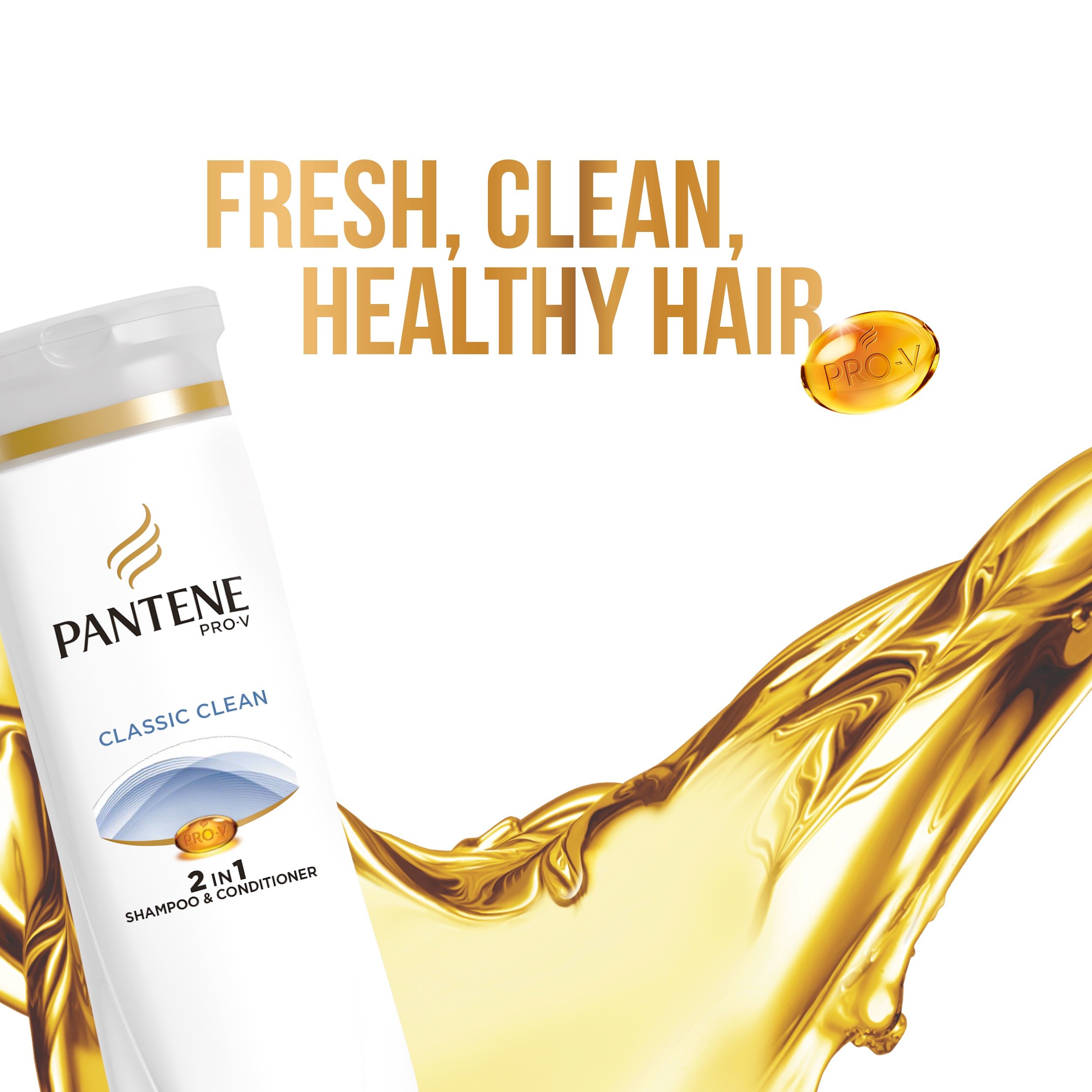 Pantene Pro-V Classic Care 2in1 Shampoo + Conditioner 25.4 Fluid Ounce (packaging may vary)
