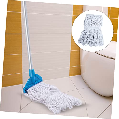 Yardwe Replaceable Mop Head Floor Mops Commercial Mop Microfiber Mop Head Dry Mop Pads Cleaning Mop Head Replacement String Mop Refills Cleaning Mop Cloth Convenient Mop Refill Plastic