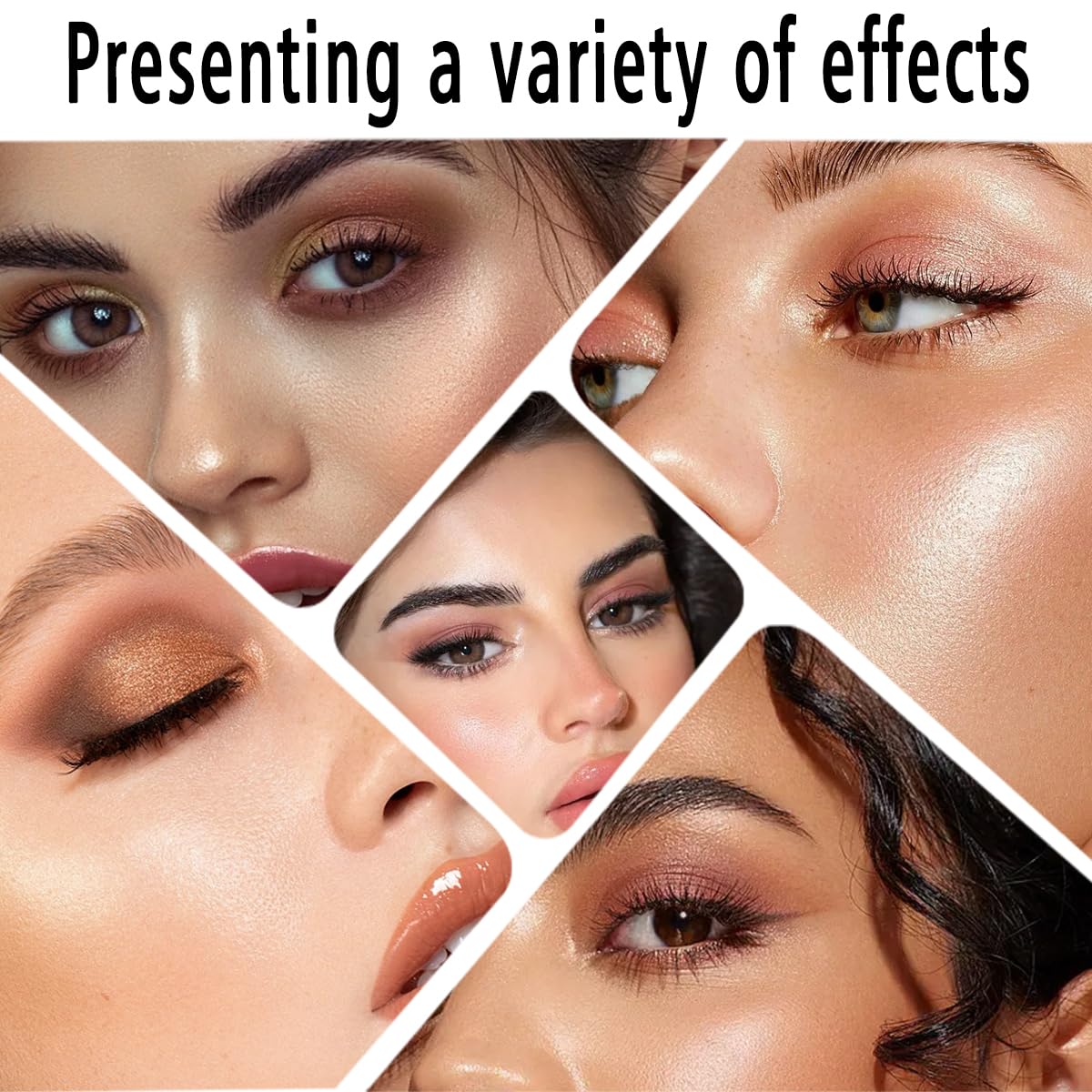 Self Adhesive Eyelashes - 3 Pairs Reusable False Eyelashes Non-Slip Waterproof Fake Eyelashes Natural Look,No Glue Eyelashes 3 Different Types Natural Look