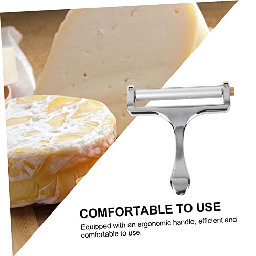 UPKOCH Raclette Scraper Tool Cheese Slicer Cheese Cutter Slicer Hard Cheese Cutter Cheese Wire Cutter Zinc Alloy Butter Cutting Machine Butter Slicer Cheese Cutting Tool Butter Cutter Hob