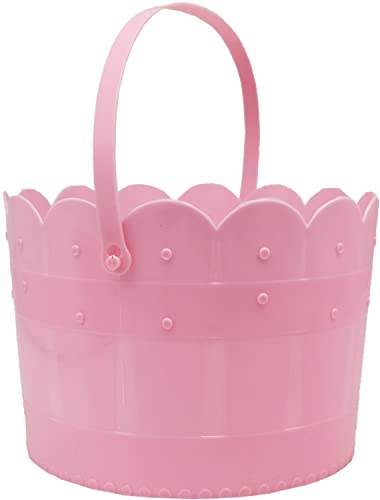 Set of 6 Assorted Pastel Easter Pails - Great for Egg Searches, Treat Giveaways, and So Much More! Measures 4.5" X 6.25" (6 Assorted)