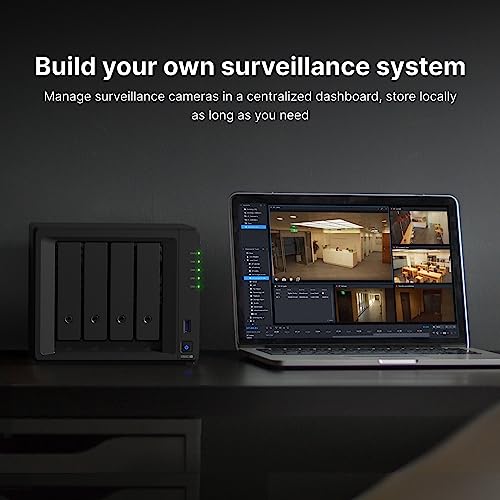 Synology 4 bay NAS DiskStation DS920+ (Diskless), 4-bay; 4GB DDR4