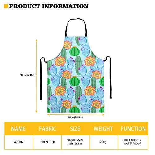 ZFRXIGN Butterfly Aprons with Pockets for Women Girls Adjustable Bib Apron with Pockets Cooking Kitchen Aprons for BBQ Drawing Chef Cooking Purple