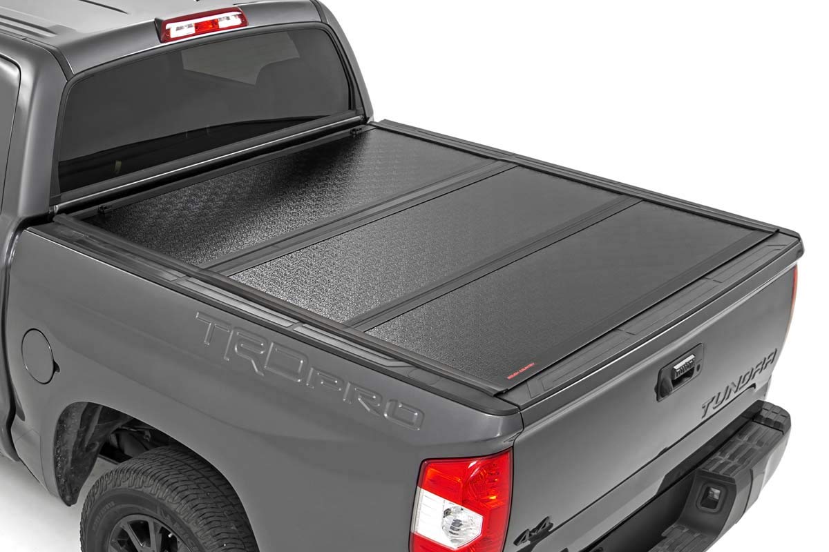 Rough Country Low Profile Bed Cover for 2002-2021 Toyota Tundra | 5'7-47414551