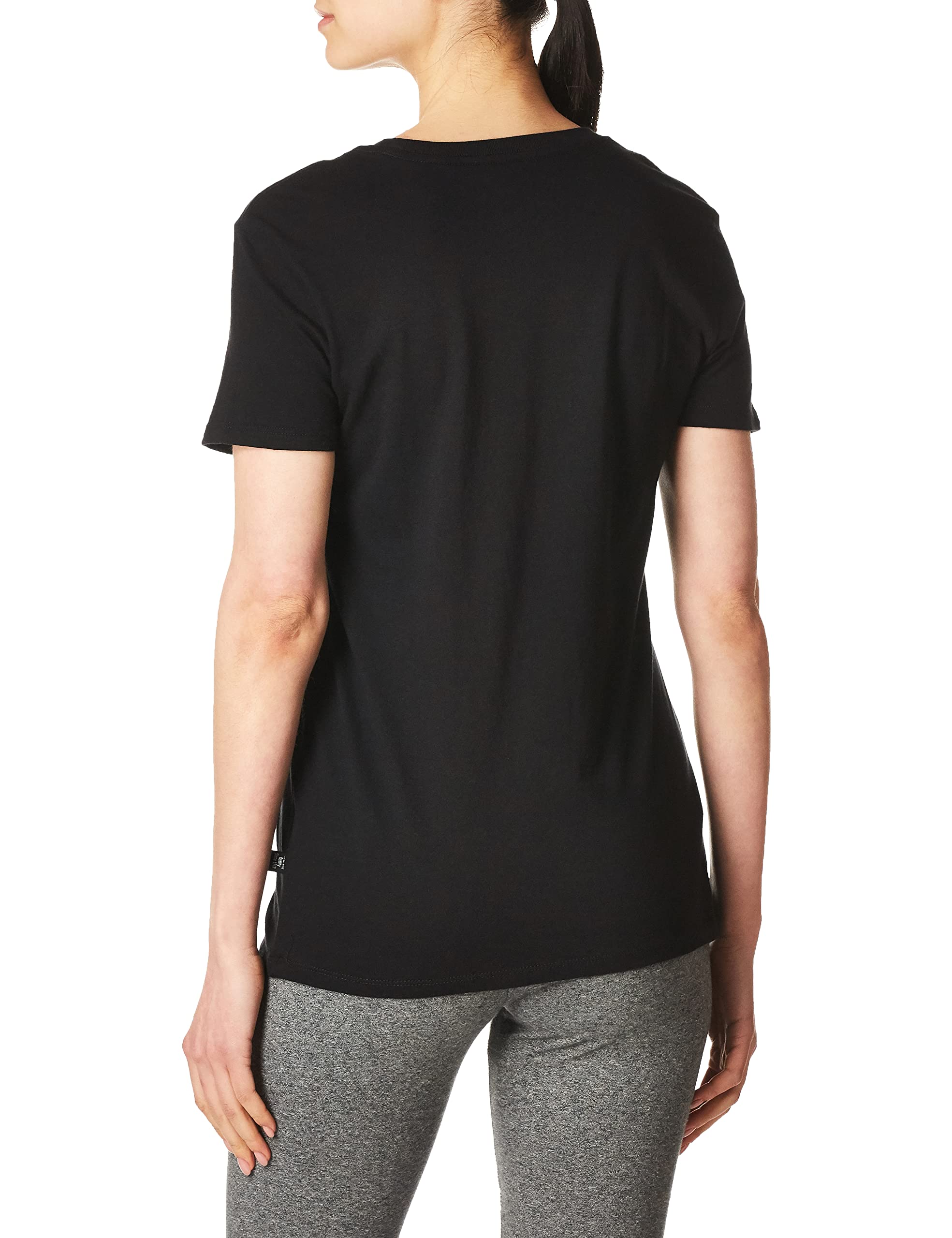 PUMA Women's Plus Size Essentials Tee, Cotton Black, 3X