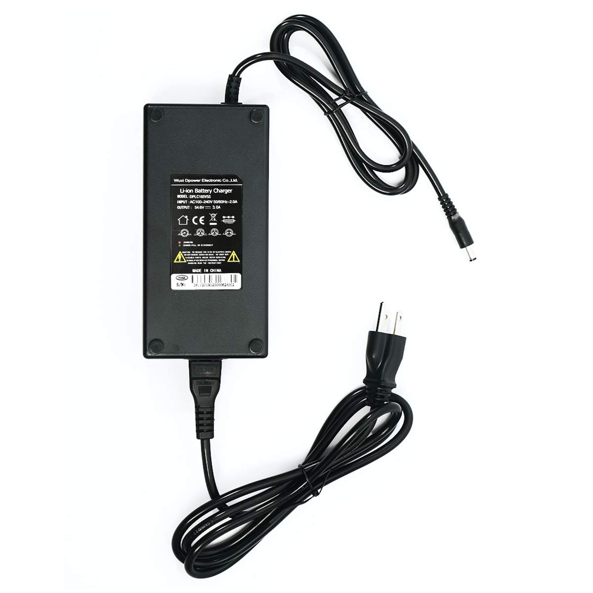 SDU SDREAM Electric Bike 48V, 3A Li-ion Battery Fast Charger for Model X750S, T350, S500