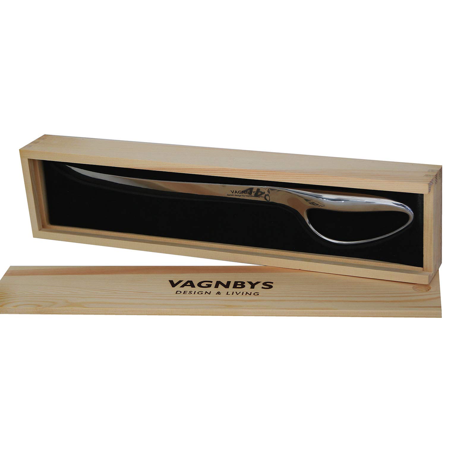VAGNBYS - Champagne Saber - Sabrage Safety Sword - Steel Sommelier Sabre Bottle Opener - Includes Case Perfect for Gifts