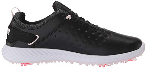 Puma Golf Women's Ignite Blaze Pro Golf Shoe, Puma Black-Rosewater, 8.5 M US