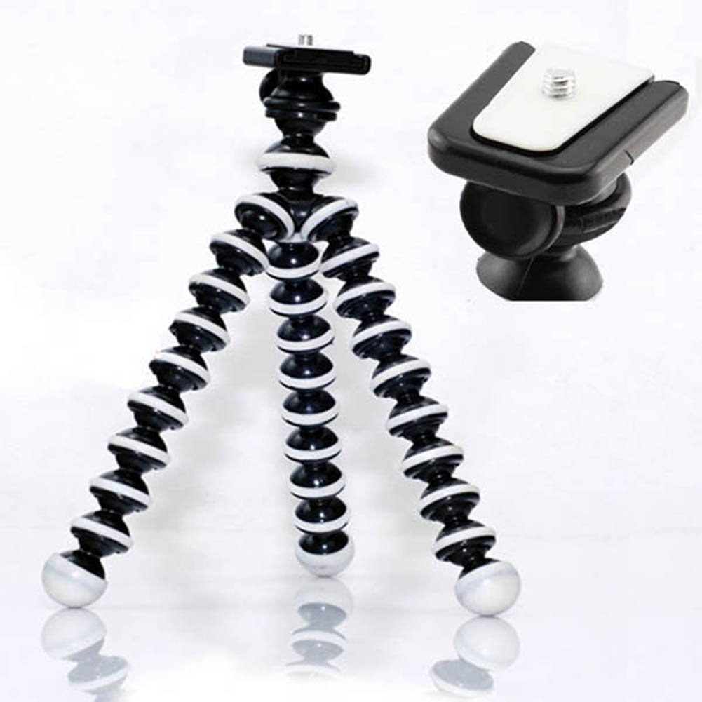 PDXD-SHARE Camera Mini Tripod Stand Flexible Grip Octopus Bubble Pod Monopods for Canon Nikon Sony