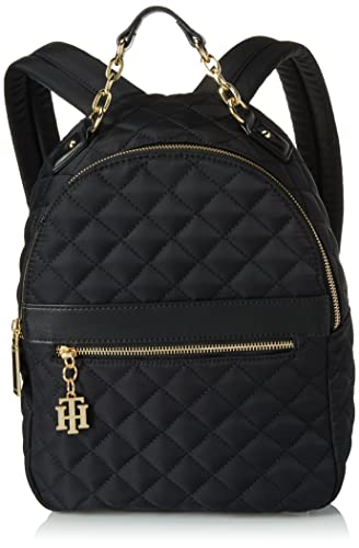 Tommy Hilfiger Women's Charming Backpack, Black, OS