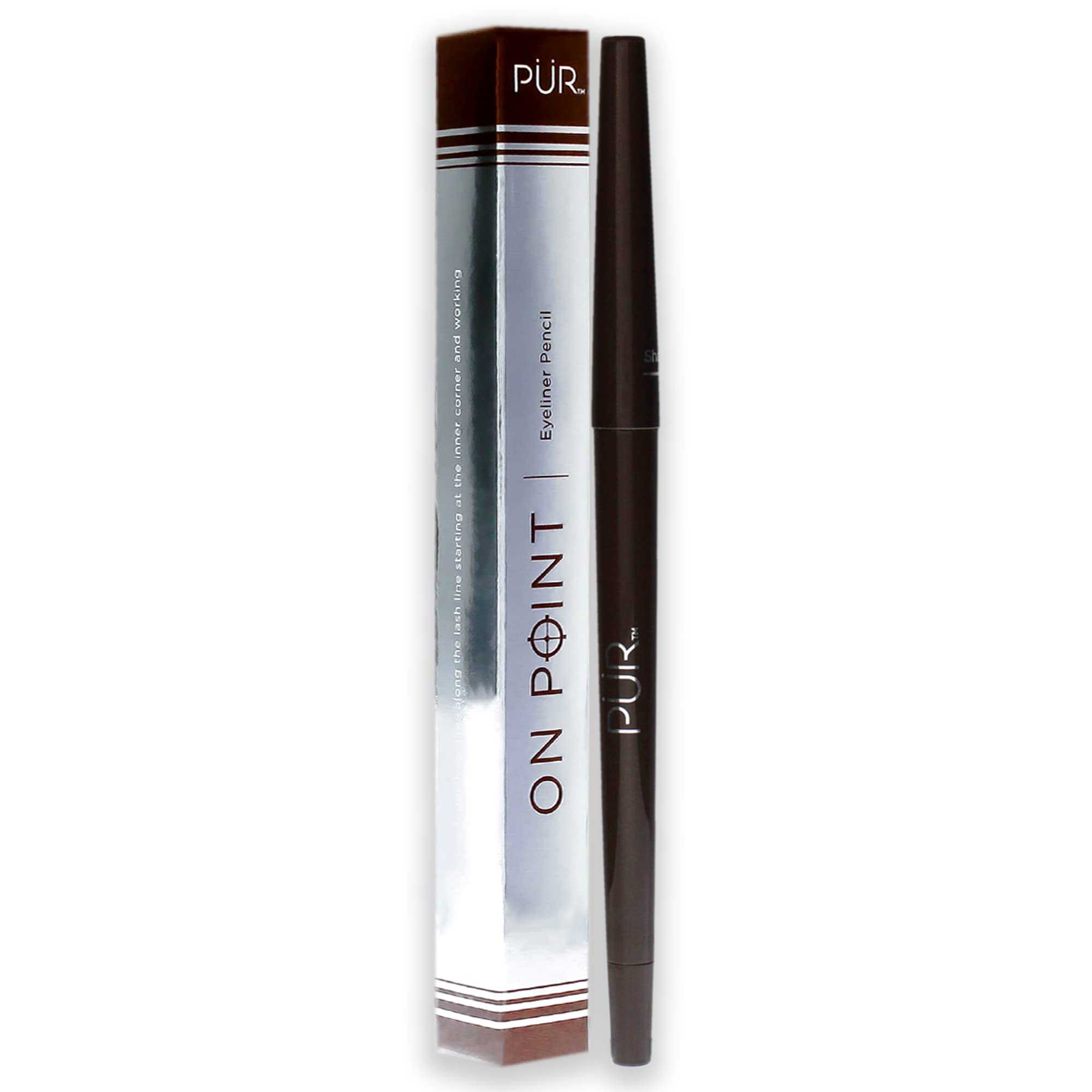 PÜR Beauty On Point Eyeliner Pencil oz, Down to Earth, 0.01 Ounce
