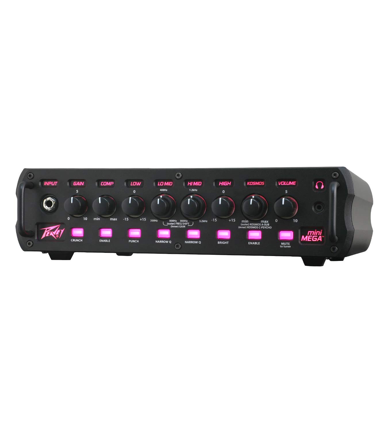 Peavey MiniMEGA 1000-Watt Mini Bass Amp Head