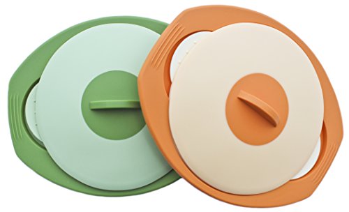 Zoie + Chloe 100% Silicone Family Size Steamer - Collapsible Design with Lid & Detachable Colander