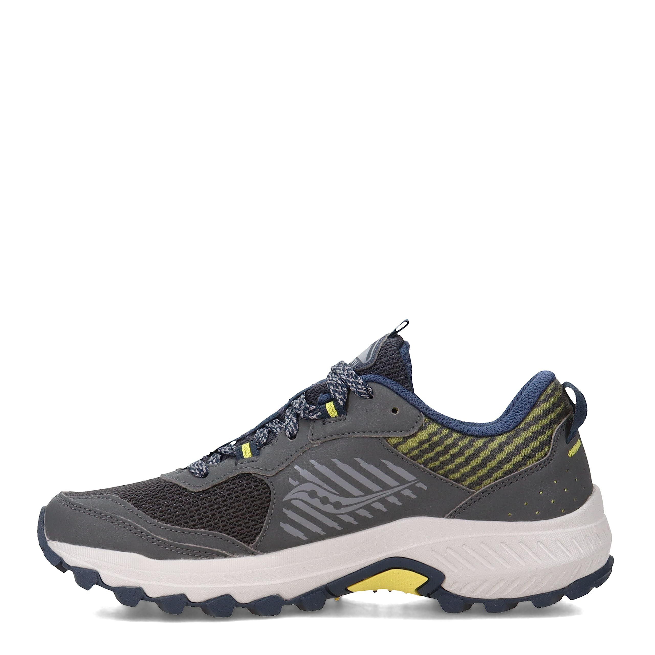 Saucony Women's Excursion TR15 Trail Running Shoe,Shadow/Sunblaze, 8 W