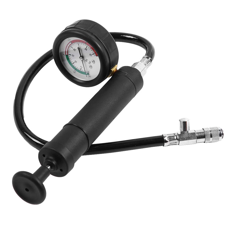 Qiilu Universal Car Radiator Pressure Tester Kit 18pcs Cooling System Tester Kit Water Leak Detector Kit Tools Coolant System Pressure Tester Vehicle