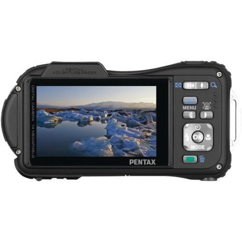 Pentax Optio WG-1 14 MP Waterproof Digital Camera with GPS and 5x Optical Zoom - Orange