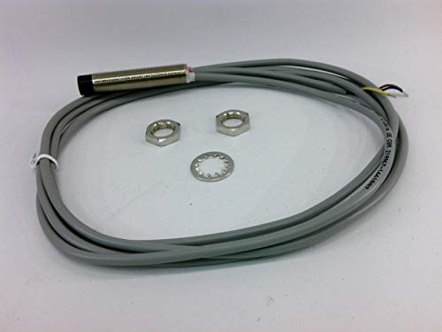 RADWELL VERIFIED SUBSTITUTE E2E-X5MY2-SUB UNSHIELDED, AC OUTPUT, 2M RE-WIRED CABLE CONNECT, 4MM RANGE, CYLINDRICAL, 12MM THREADED BODY, N/C OUTPUT, PROXIMITY SENSOR, INDUCTIVE, SUBSTITUTE FOR OMRON E2