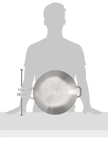 Uniware Aluminum Heavy Gauge Caldero Dutch Oven With Glass Lid, Silver, 10 quart