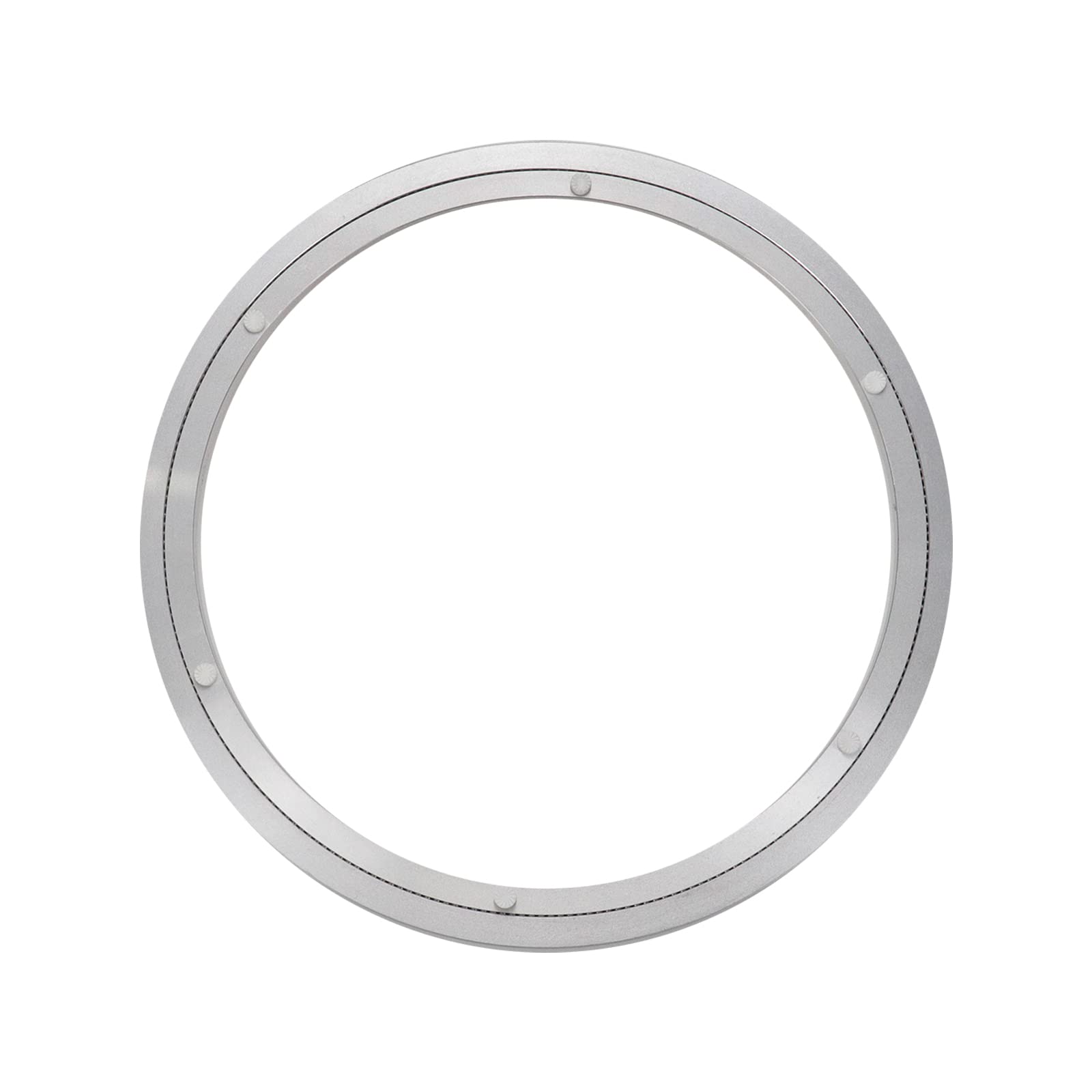 Tighall Aluminium Alloy Turntable Bearing Metal Round Dining Table Smooth Swivel Plate for Kaleidoscopes Tabletop Serving Lazy Susan Hardware(14 inch