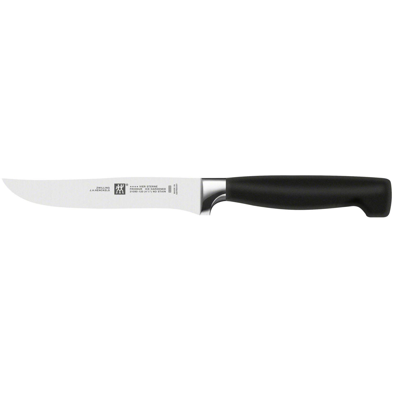Zwilling Four Stars Steak Knife, Silver/Black