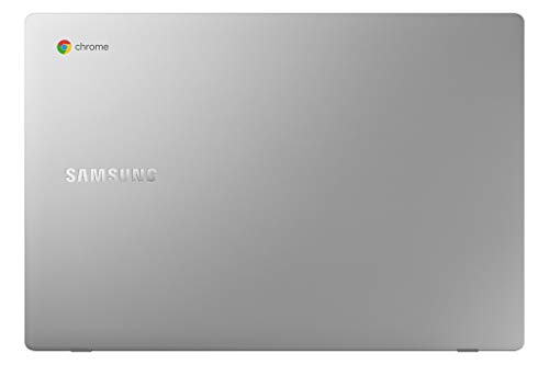 Samsung Chromebook 4 + Chrome OS 15.6" Full HD Intel Celeron Processor N4000β 6GB RAM 64GB eMMC Gigabit wi-FI-XE350XBA-K03US,Silver
