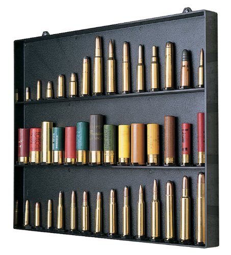 MTM CBD-1-40 Cartridge Display Board, Holds 42-.22CB up to 10 Gauge, USA Made, Black