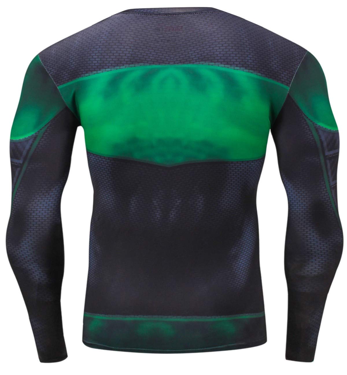 Red Plume Men’s 3D Printed Compression Long Sleeve T Shirts Top Tees (Leopard, XL)