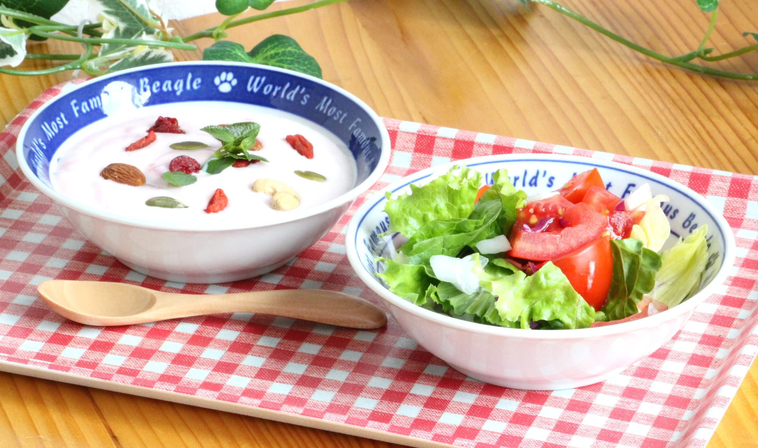 シミズ陶業(Shimizutougyou) Cooking Snoopy Bowl Set of 2