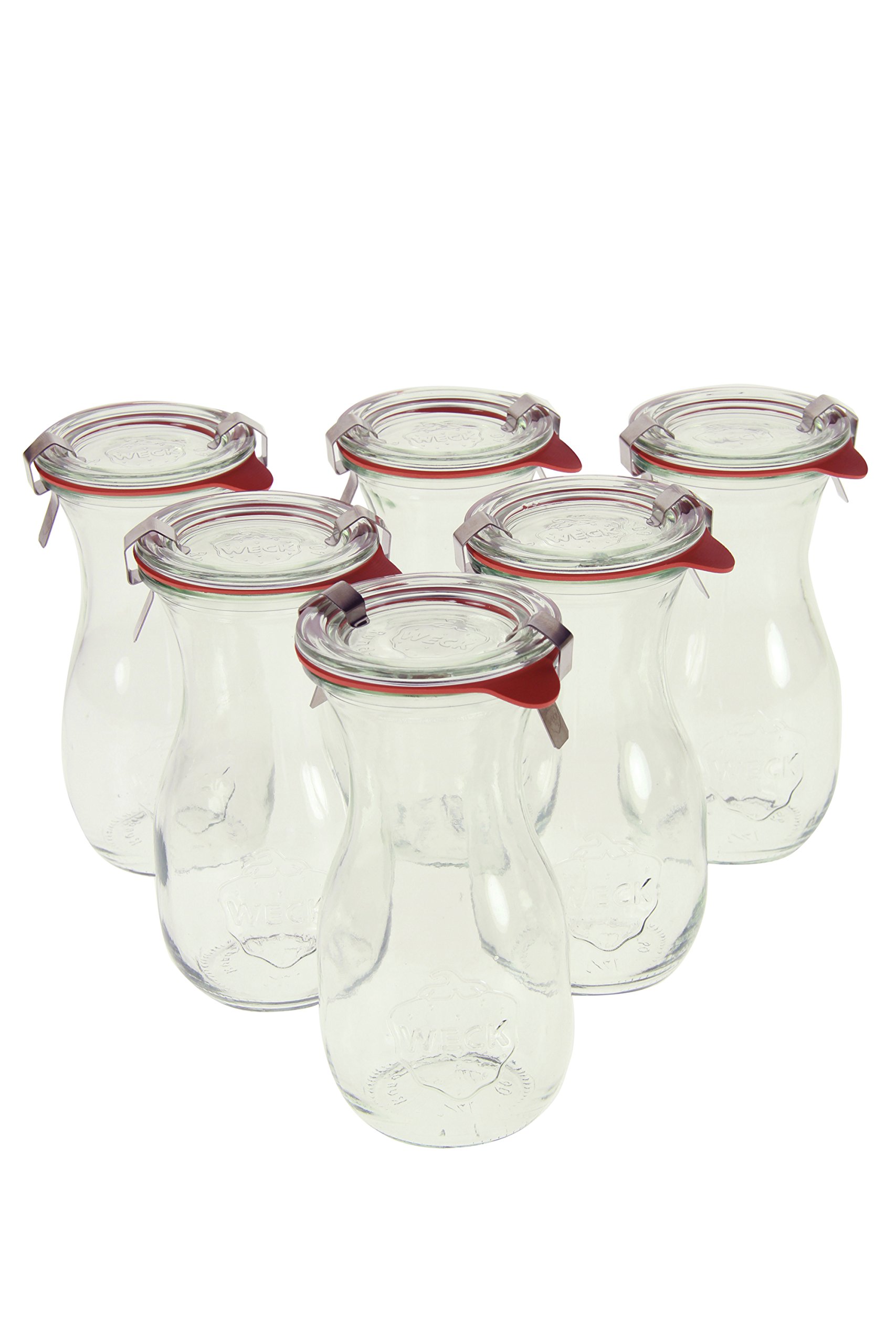 Weck 763 Juice Jar - .25 Liter, Set of 6