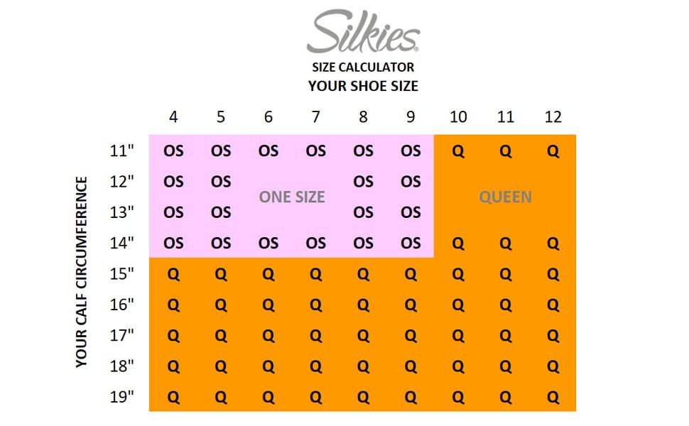 Silkies Ultra Knee Hi's with Energizing Support (6 Pair Pack) - One Size / Regular - Nude