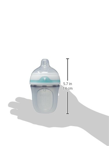 Nuby Comfort Soft Hygienic Squeezable Silicone Bottle, 5 Oz