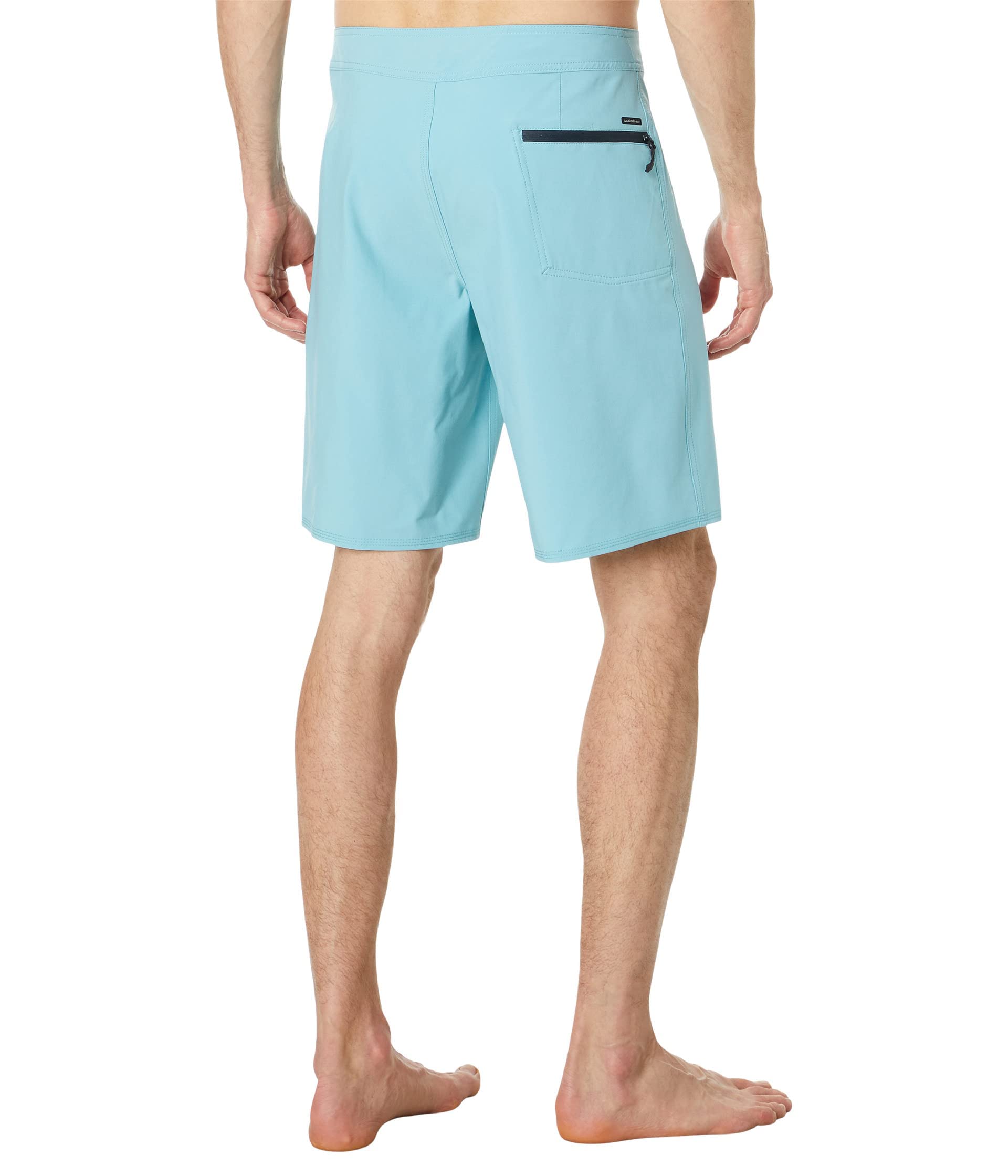 Quiksilver Men's Standard Surfsilk Kaimana 20 Boardshort Swim Trunk Bathing Suit, Cameo Blue, 33