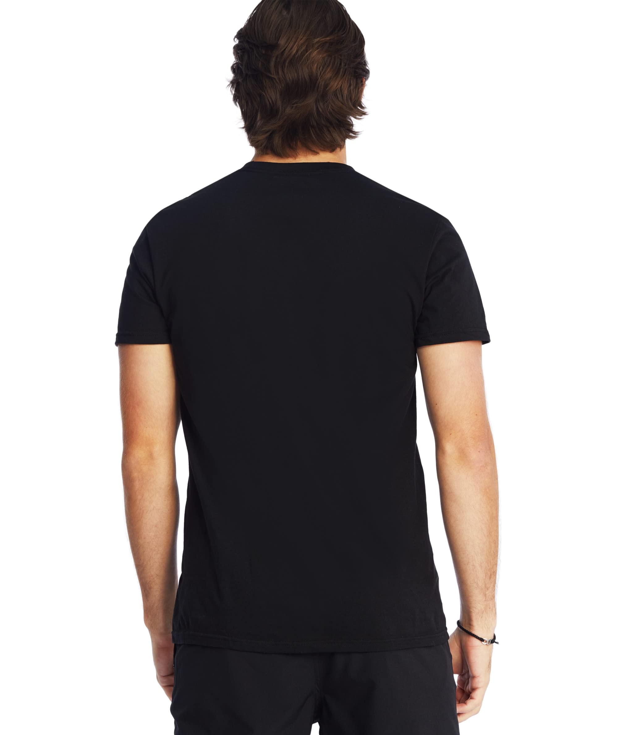 Quiksilver mens Comp Logo Mt0 Tee Shirt, Black, Medium US