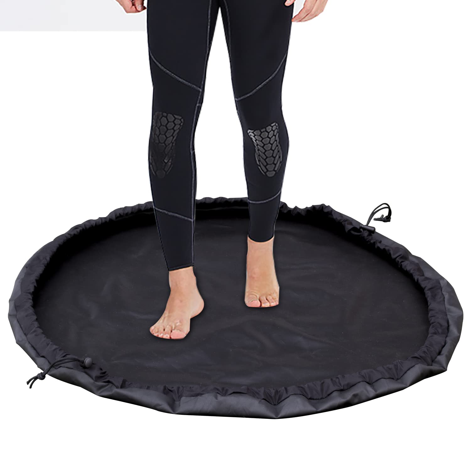 UCEDER 420D Durable Wetsuit Changing Mat/Waterproof Dry-Bag with Drawstring Closure,Surf Change Mat Perfect for Surfers, Beach, Swim,Boating