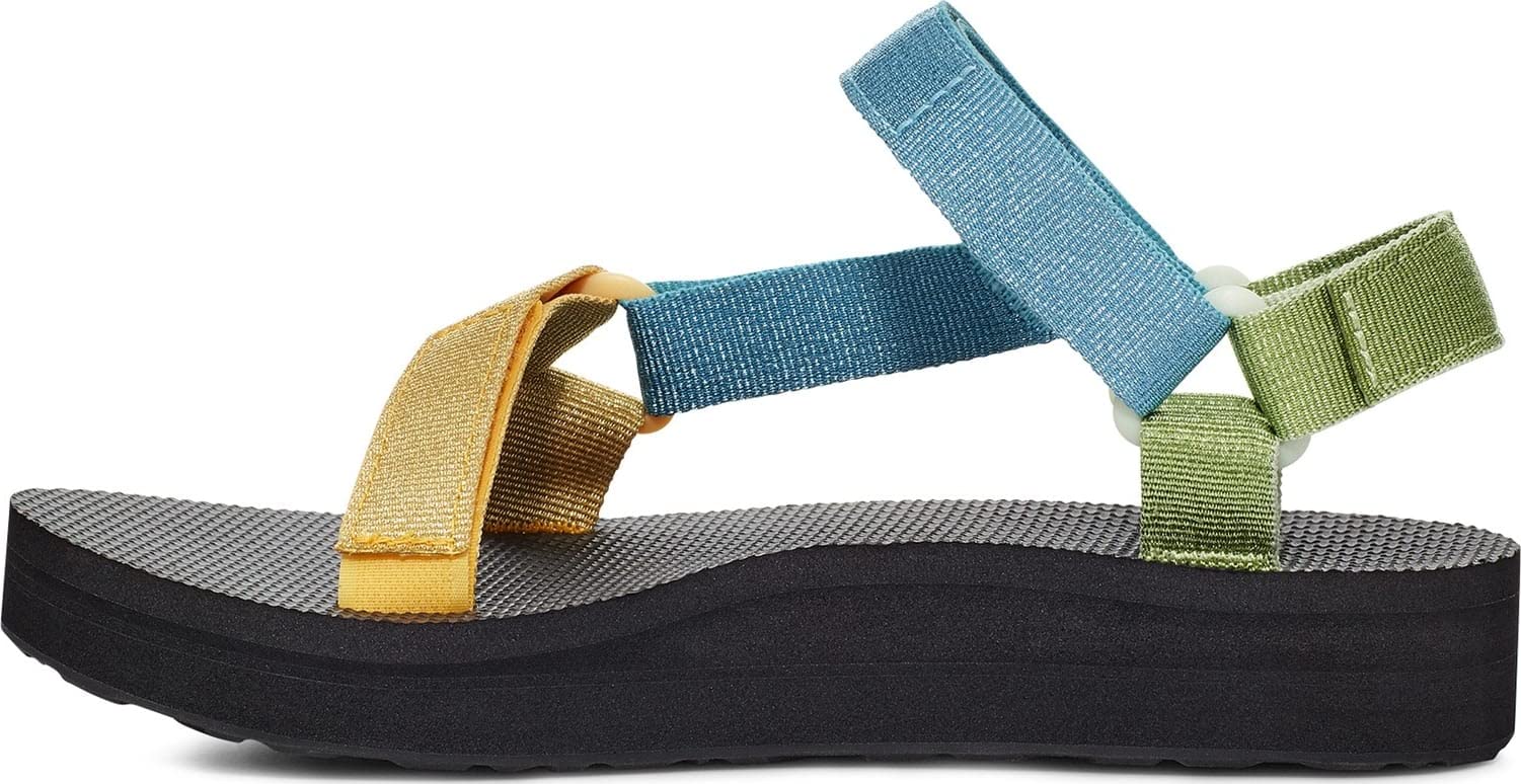 Teva Women's Midform Universal Sandal, Metallic Blue Multi, 7