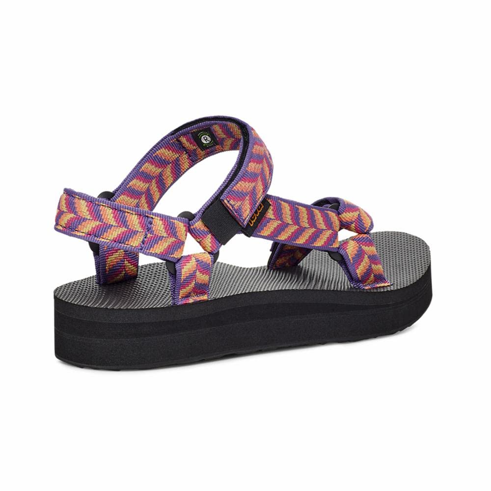 Teva Women's Midform Universal Sandal, Retro Geometric Imperial Palace, 9