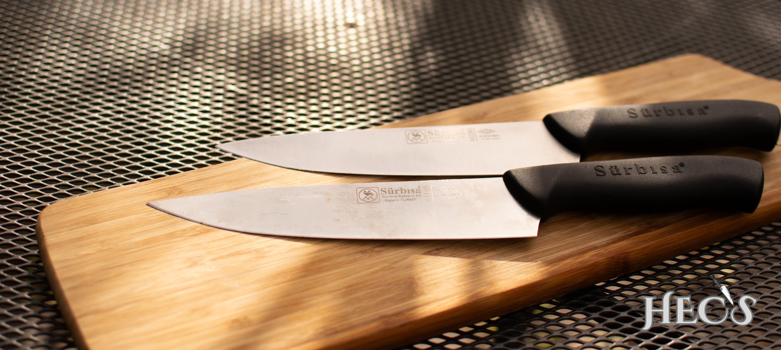 Sürbısa Chef Knives - Super Sharp 8'' Kitchen Knife, Turkish Stainless Steel Chef Knife