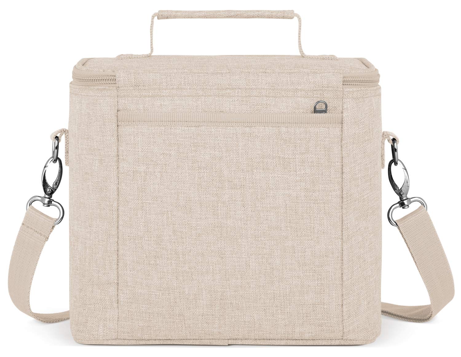 Simple Modern Lunch Box for Women & Men | Large Reusable Insulated Lunch Cooler Tote Bag | Spacious Container for Adult, Work, Travel, and School | Blakely Collection | 4 Liter | Tan