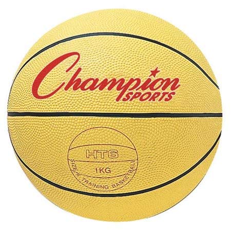 PerfectPitch 28.5 in. Weighted Basketball Trainer44; Yellow