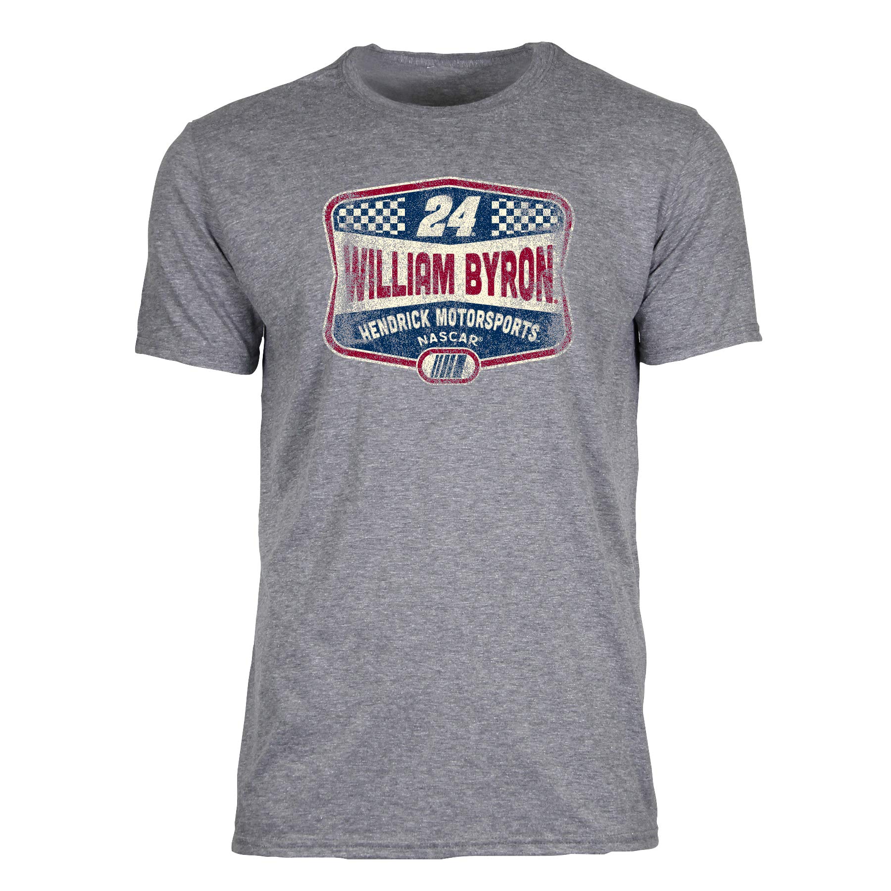 Ouray Sportswear NASCAR Vintage Sheer S/S Tee William Byron, Premium Heather/Vintage, XX-Large