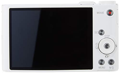 Sony DSCWX350 18 MP Digital Camera (White) (Renewed)